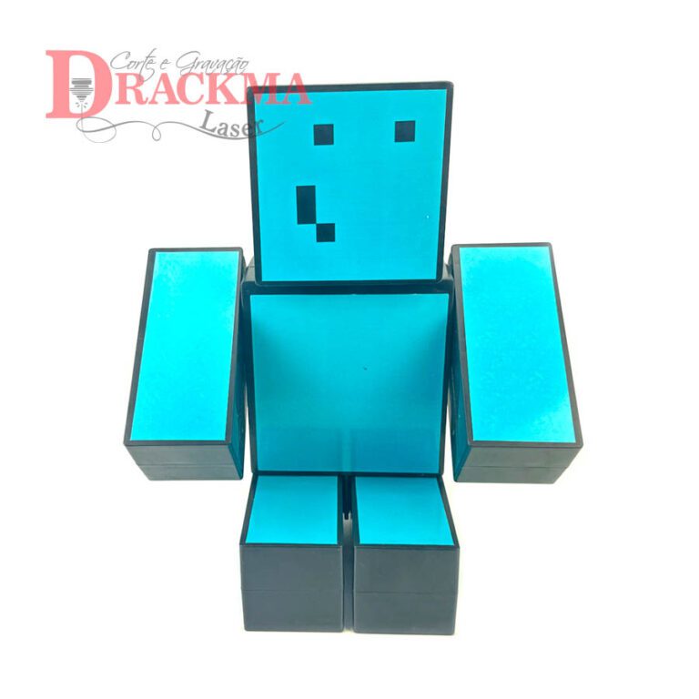 Boneco Articulado Minecraft Problems 25cm - Drackma